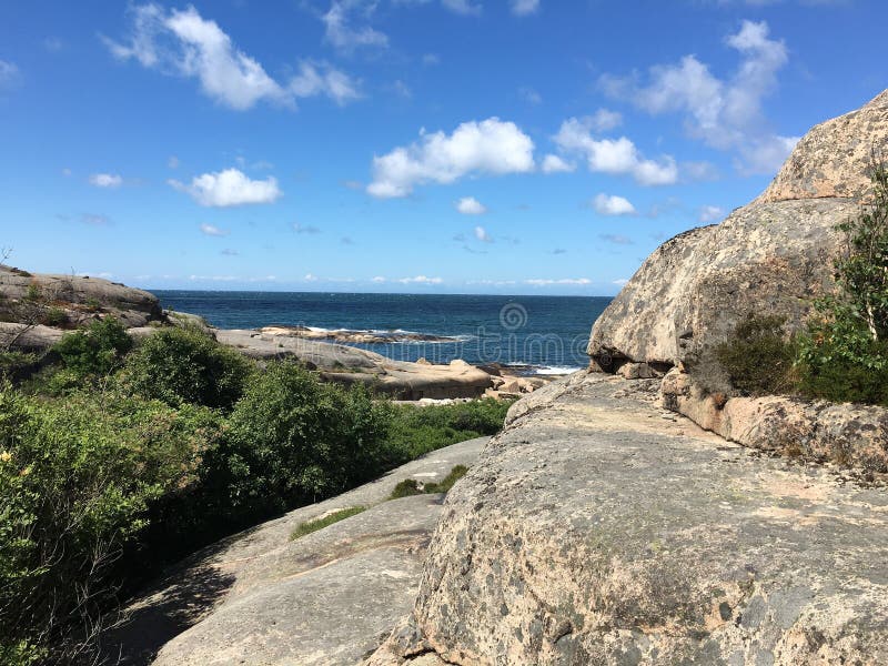 Ramsvik stock image. Image of blue, ocean, rock, ramsvik - 88811263