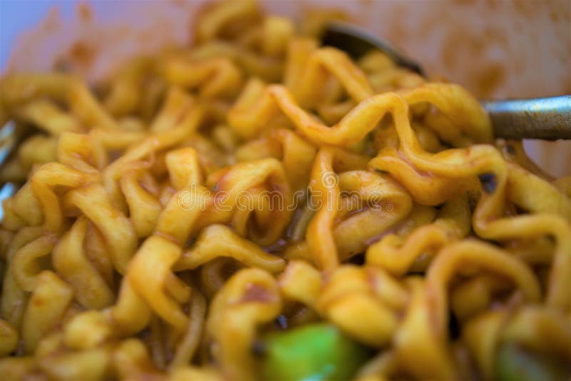 Ramyeon details stock image. Image of dining, chicken - 86535439