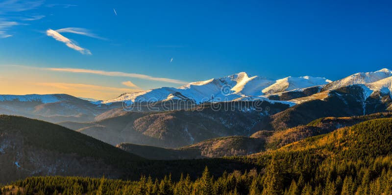 Ranca Ski Resort in the Parang Mountains, Romania Stock Image - Image ...