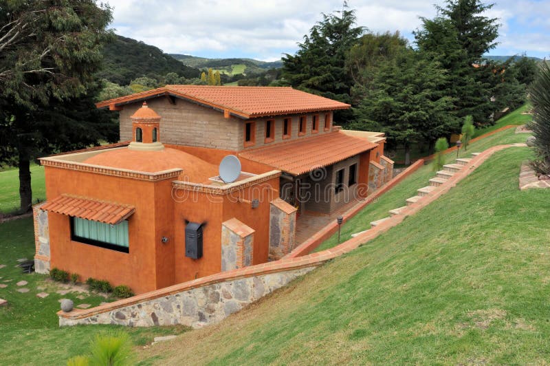 Ranch House stock image. Image of pretty, architecture - 16075001