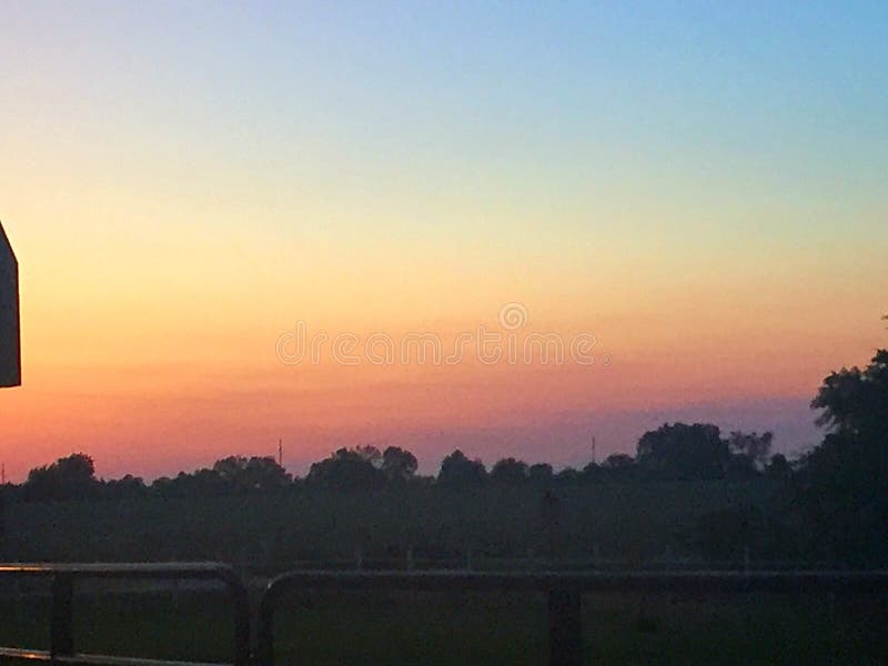 Ranch stock photo. Image of ranch, sunset, pretty, estatic - 169041758