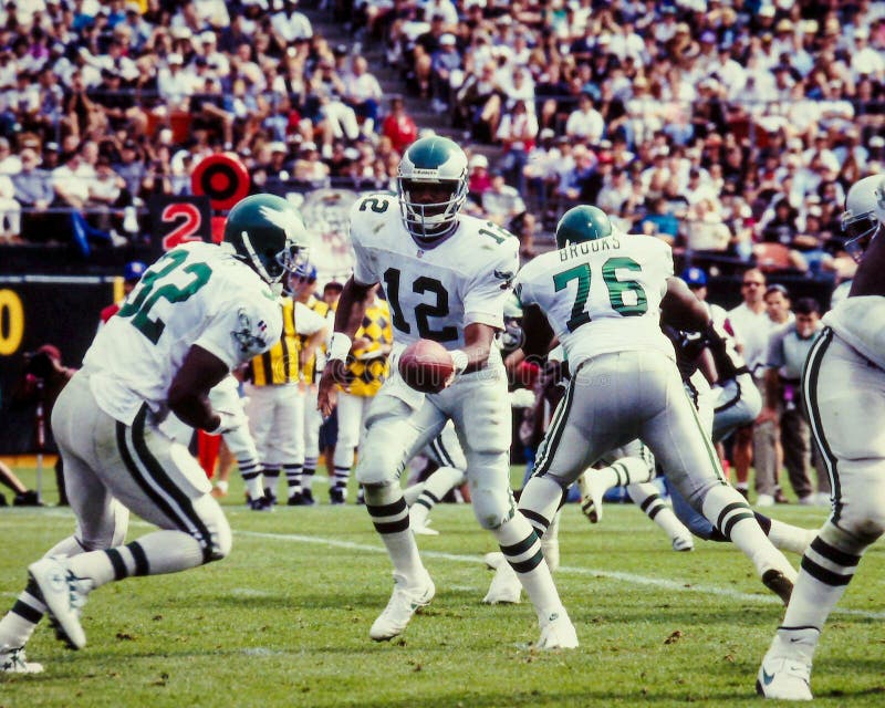Randall Cunningham Philadelphia Eagles Editorial Photography - Image of ...