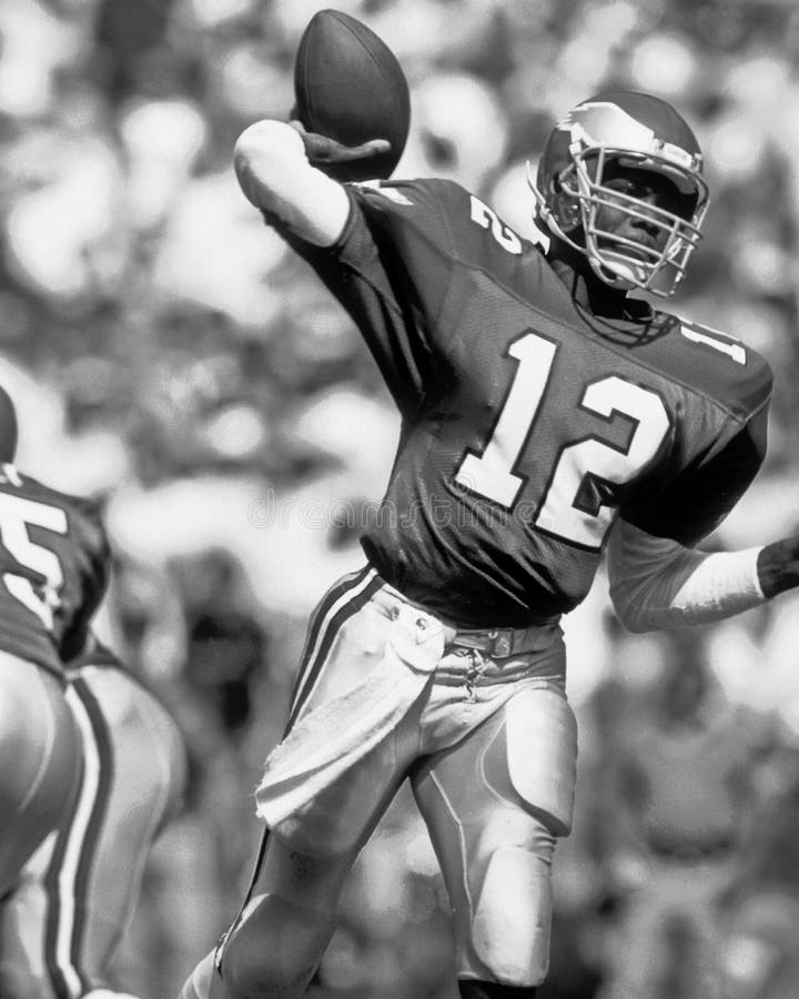 Randall Cunningham Philadelphia Eagles Editorial Image - Image of ...