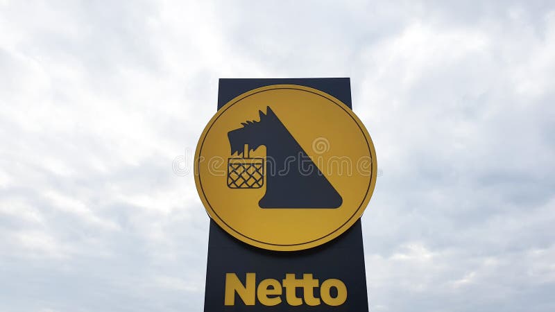 The Logo of the Netto Sign in Randers Editorial Stock Image - Image of ...