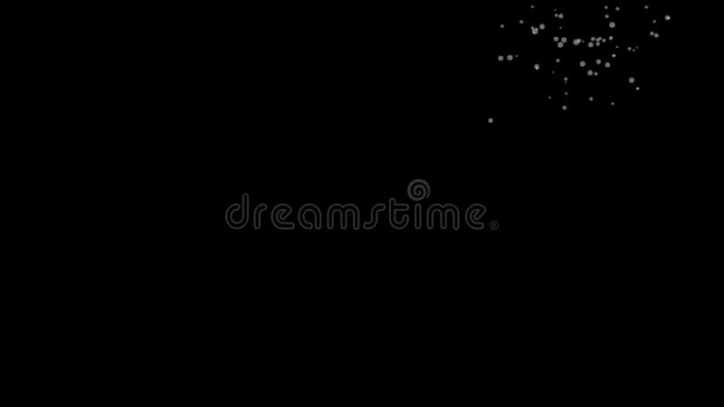 Random Abstract Firework Particles Explode in Random Template Blank ...