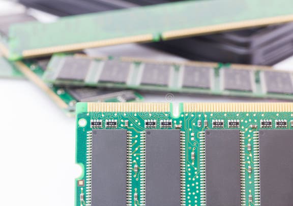 Random Access Memory (DDR RAM) Stock Photo - Image of macro, random: 75932810