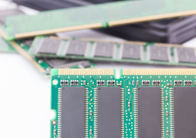 Random Access Memory (DDR RAM) Stock Photo - Image of macro, random ...
