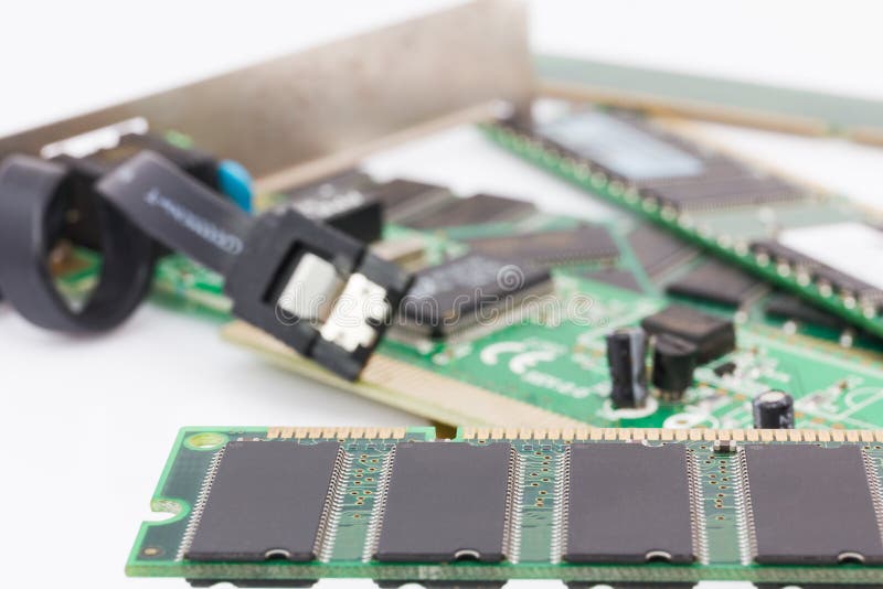 Random Access Memory (DDR RAM) Stock Photo - Image of macro, random: 75932810