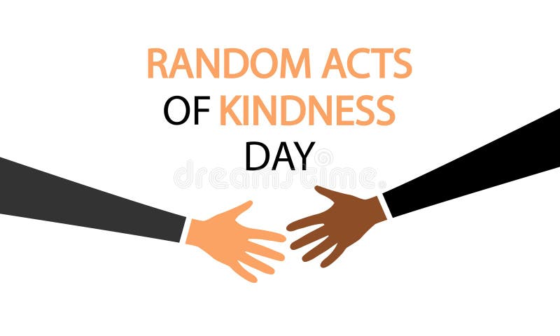 Random Acts of Kindness Day Handshake Stock Vector - Illustration of ...