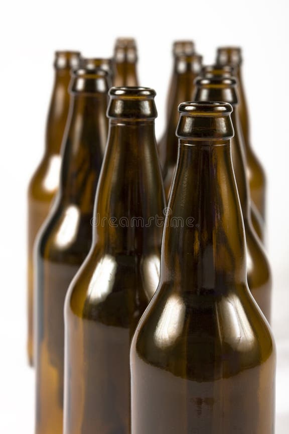 Random Beer Bottles stock photo. Image of bright, staggered - 11640306