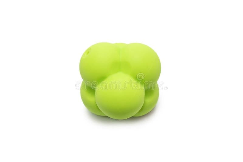 Random Bouncing Ball Isolated on White Background Stock Photo - Image ...