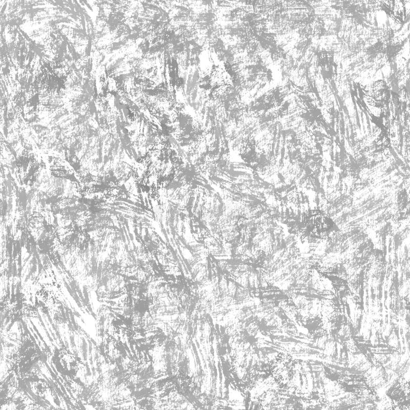 Seamless Rough Brush Strokes Background. Stock Illustration ...