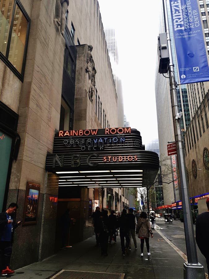 NBC Studios editorial image. Image of deck, studios - 255162355