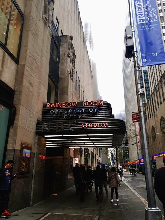 NBC Studios editorial image. Image of deck, studios - 255162355