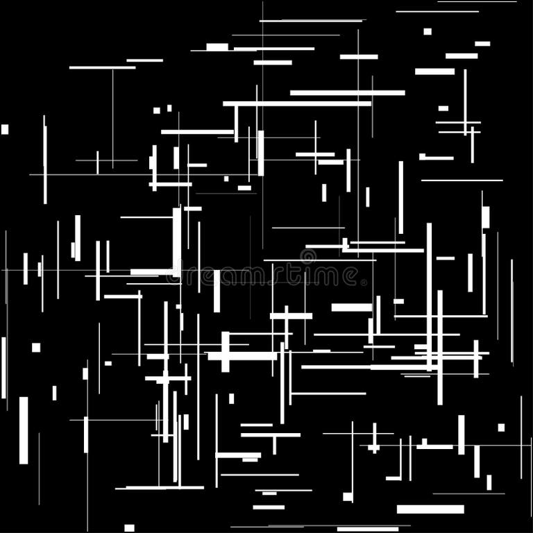 Random, Chaotic Grid, Mesh Pattern, Geometric Texture with Random Lines ...