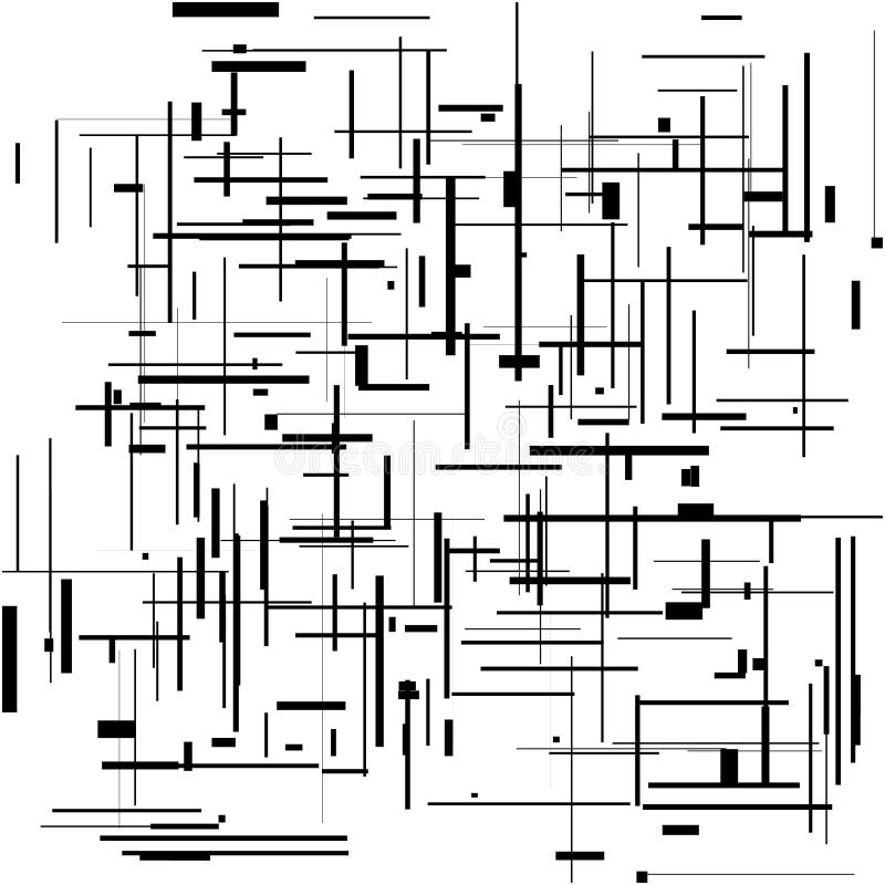 Random, Chaotic Grid, Mesh Pattern, Geometric Texture with Random Lines ...