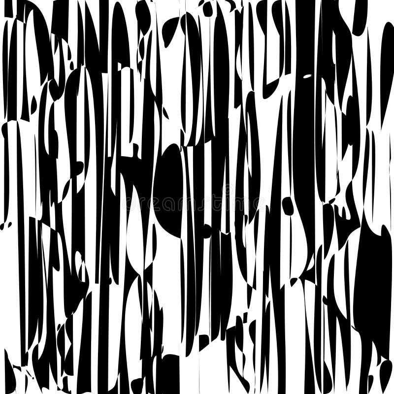 Random Chaotic Lines Abstract Geometric Pattern Stock Vector ...