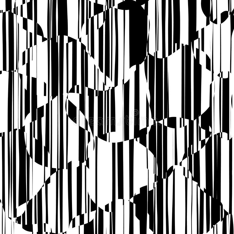 Random Chaotic Lines Abstract Geometric Pattern Stock Vector ...