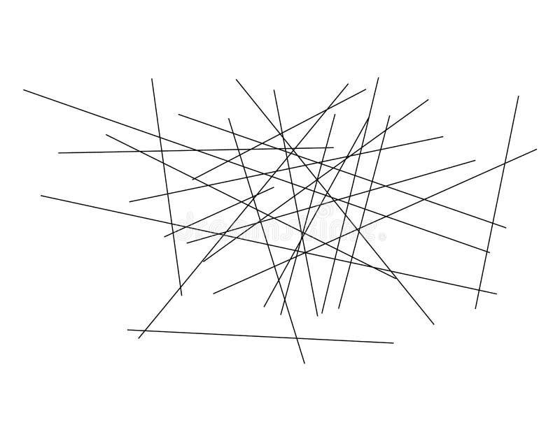 Random Chaotic Lines Abstract Geometric Pattern Texture with Random ...