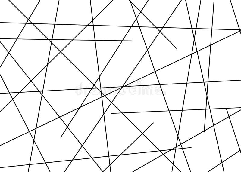 Random Chaotic Lines Abstract Geometric Pattern Texture with Random ...