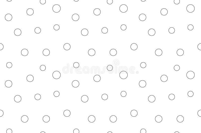Random Circle Pattern Coloring Page Stock Vector - Illustration of ...