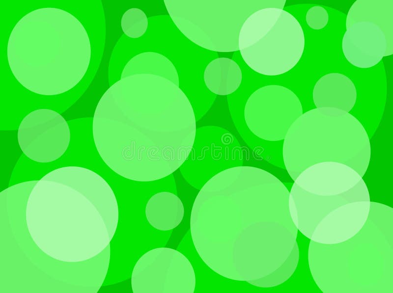 Random Circle Pattern Green Stock Illustration - Illustration of ...