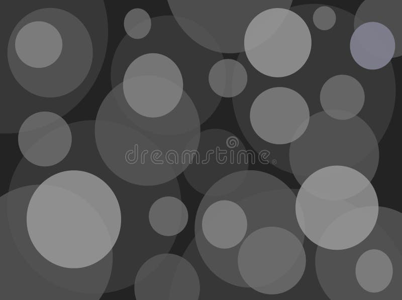 Random Circle Pattern Grey stock illustration. Illustration of abstract ...