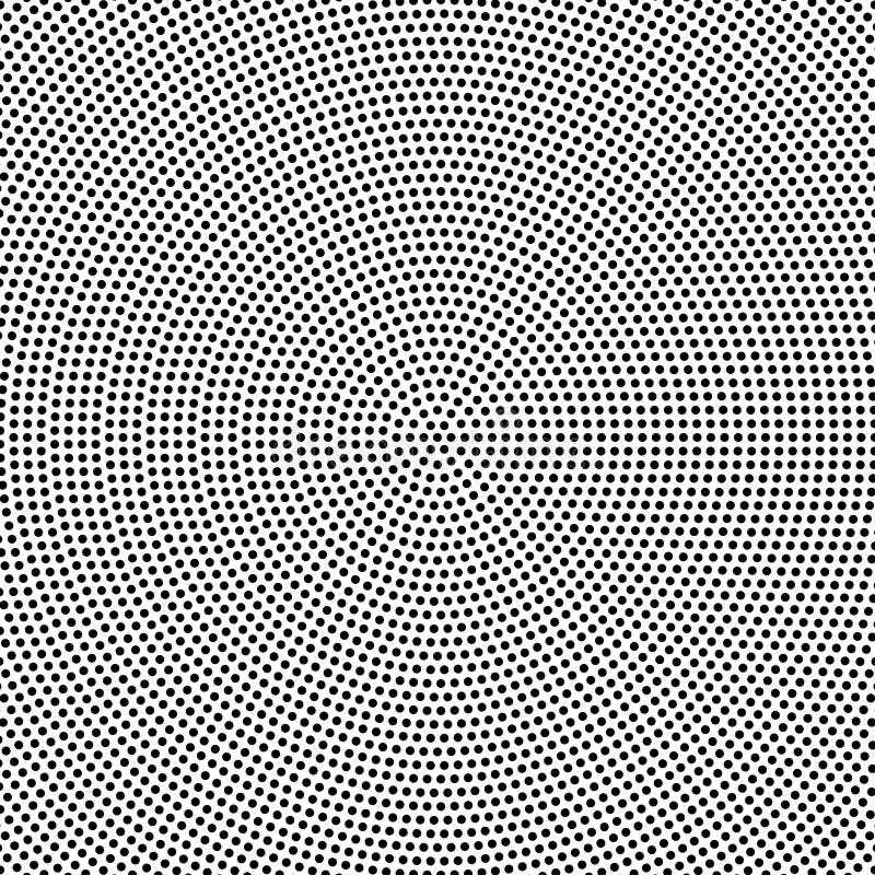 Random Circles, Dots Halftone Half Tone Element in Spiral, Circular or ...