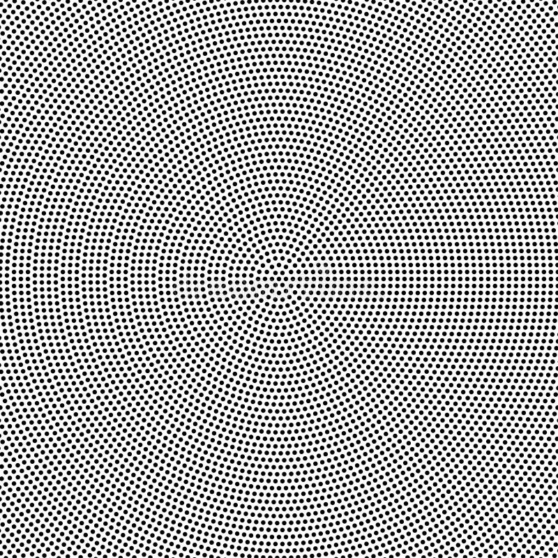 Random Circles, Dots Halftone Half Tone Element in Spiral, Circular or ...