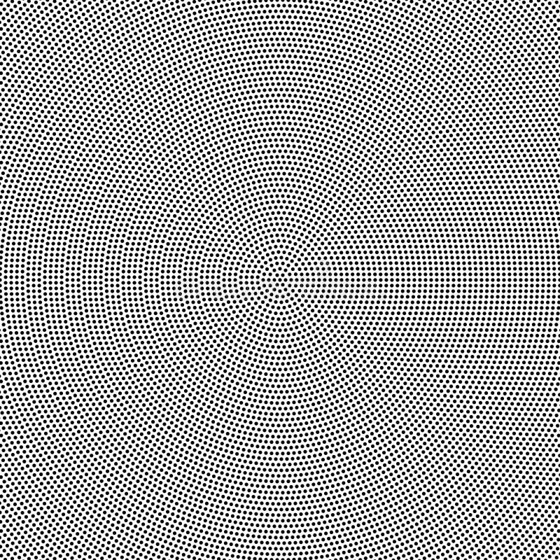 Random Circles, Dots Halftone Half Tone Element in Spiral, Circular or ...