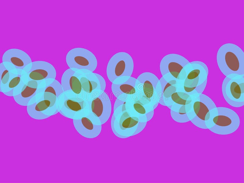 Random Circles, Ovals, Ellipses Colorful, Multicolor Abstract ...