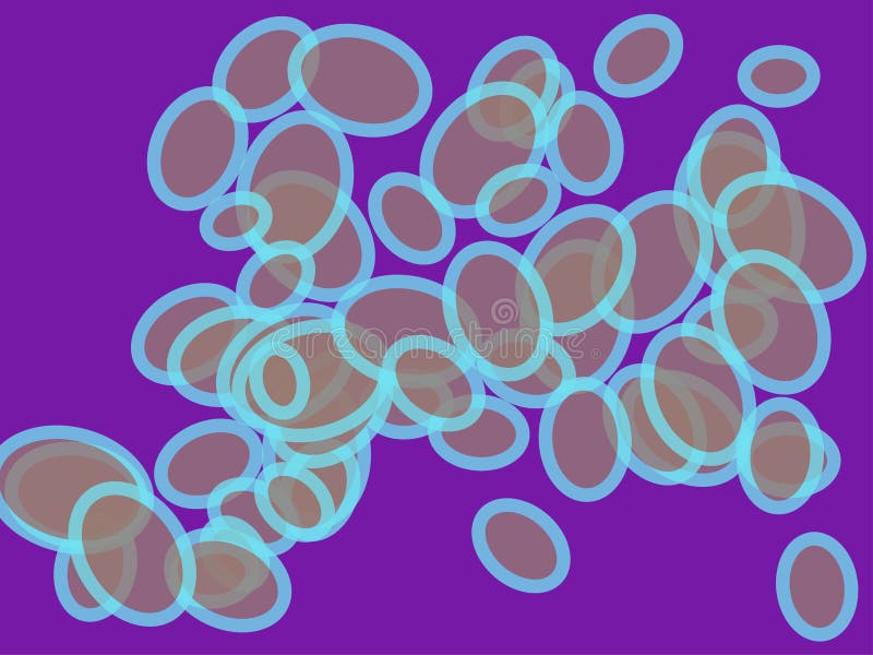 Random Circles, Ovals, Ellipses Colorful, Multicolor Abstract ...