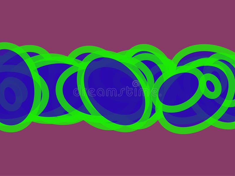 Random Circles, Ovals, Ellipses Colorful, Multicolor Abstract ...