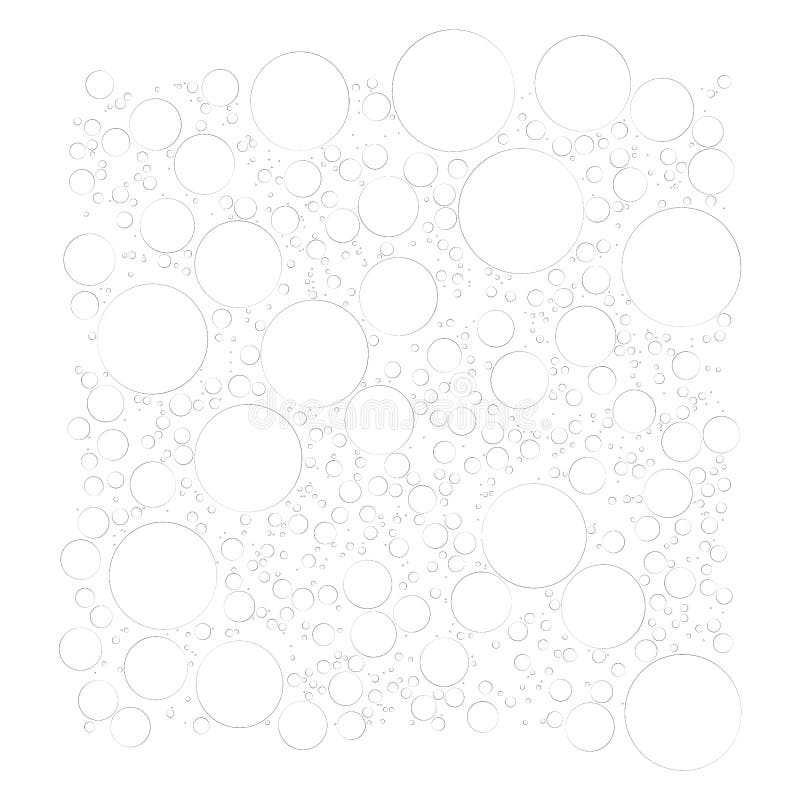 Random Circles Vector Pattern, Texture Stock Vector - Illustration of ...