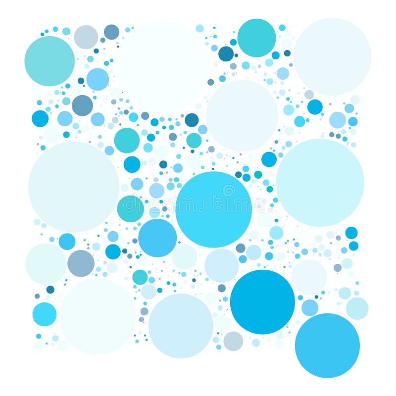 Random Circles Vector Pattern, Texture Stock Vector - Illustration of ...