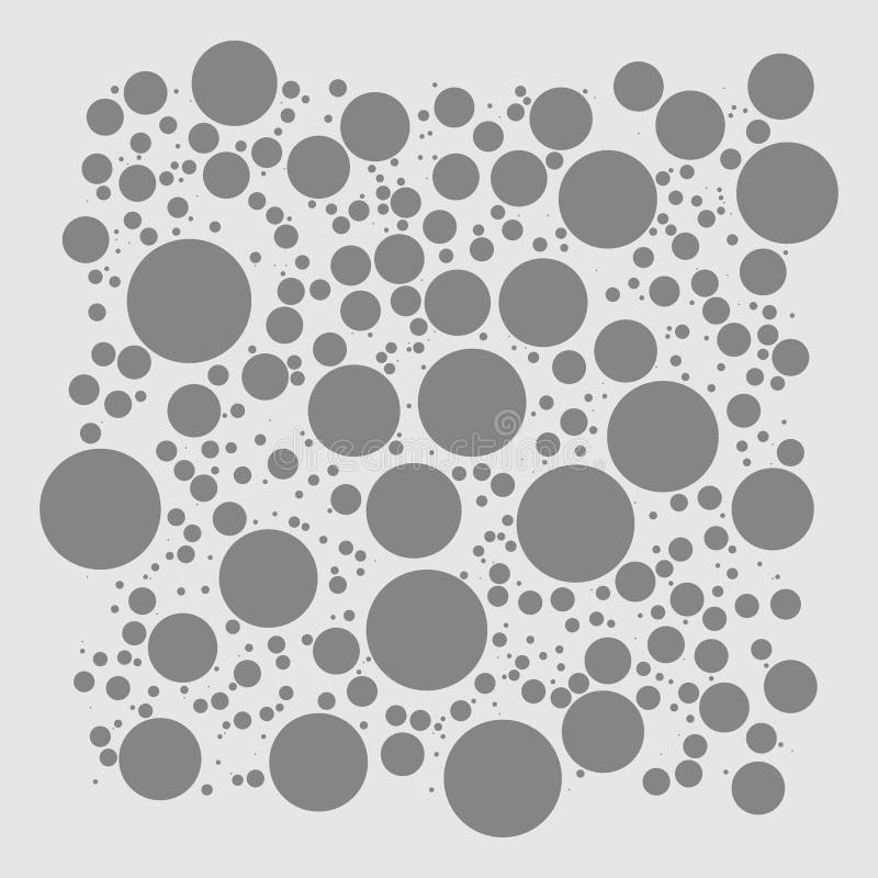 Random Circles Vector Pattern, Texture Stock Vector - Illustration of ...