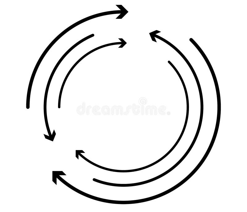 Arrow Revolve Stock Illustrations – 1,161 Arrow Revolve Stock ...