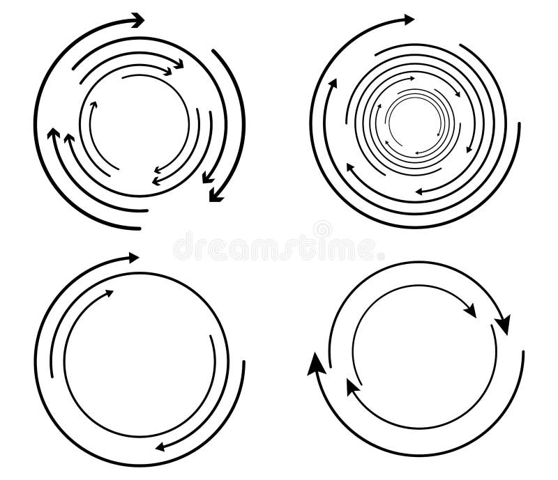 Revolving Arrows Stock Illustrations – 182 Revolving Arrows Stock ...