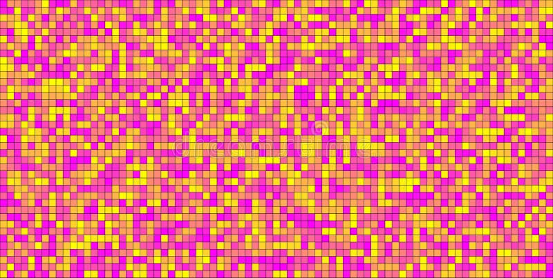 Random Color and Brightness Squares Abstract Background Stock ...