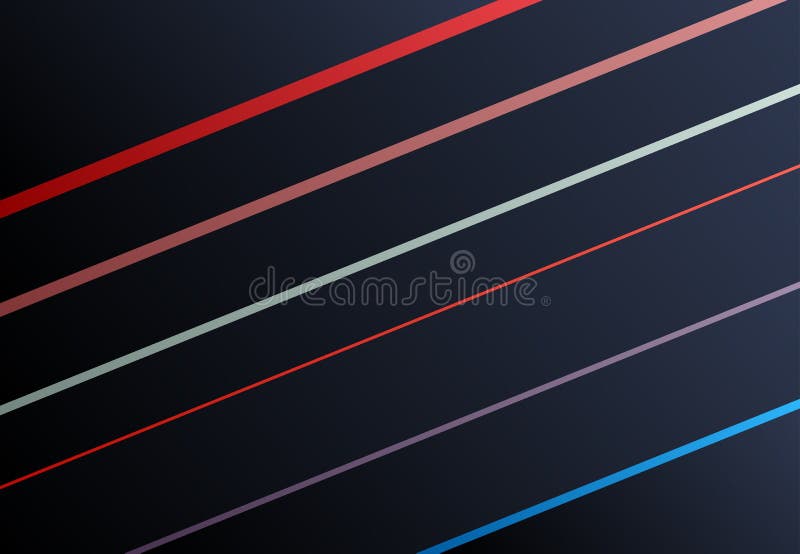 Random Color Lines Vector Illustration Stock Vector - Illustration of ...