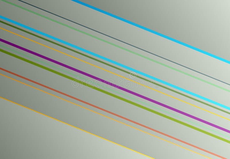 Random Color Lines Vector Illustration Stock Vector - Illustration of ...