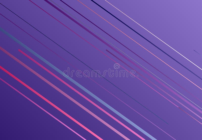 Random Color Lines Vector Illustration Stock Vector - Illustration of ...