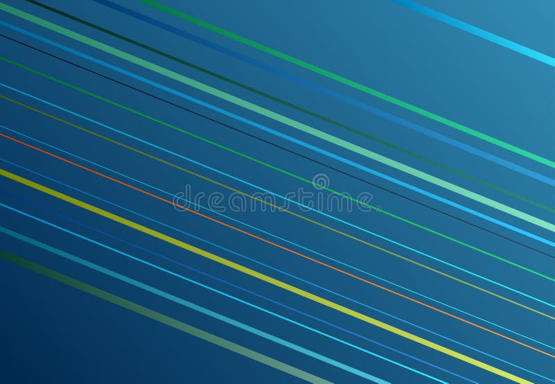 Random Color Lines Vector Illustration Stock Vector - Illustration of ...
