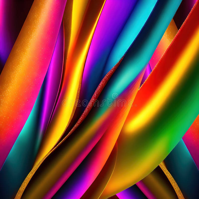 Random Colourful Abstract Background Stock Illustration - Illustration ...