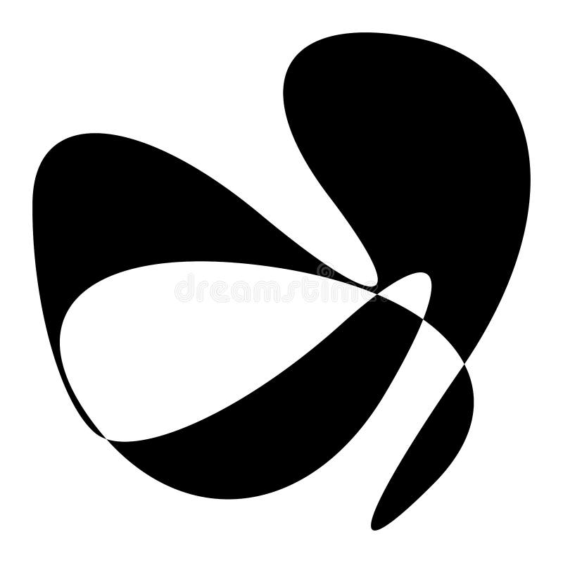 Random Curvy, Squiggle, Freehand Abstract Shape. Squiggle, Wriggle ...