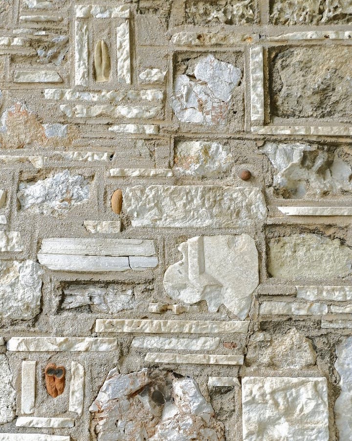 Random Cut Stone Wall Seamless Pattern Stock Photo - Image of surface ...