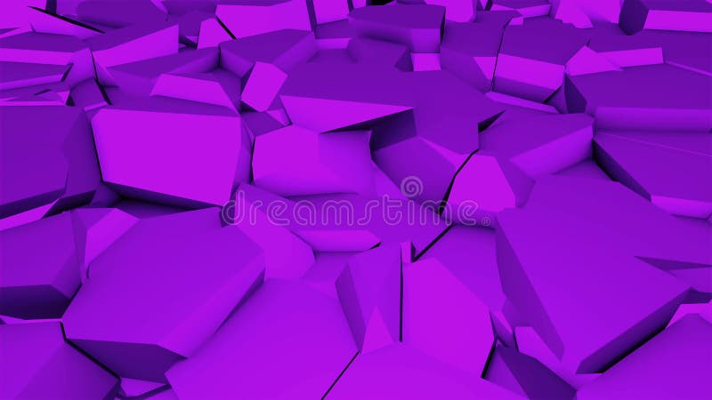 Random 3d Render Dynamic Background with Different Shapes, Computer ...