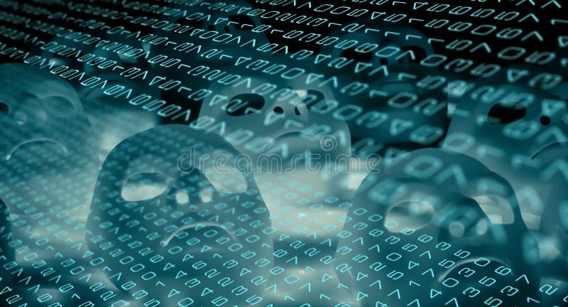 Numbers Robot Futuristic Technology Style In A Set 67890 Stock Vector ...