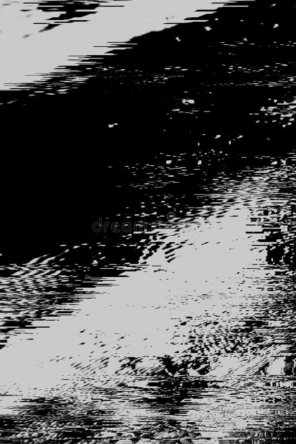 Random Distorted Black White Broken Glitch Screen Background Texture ...