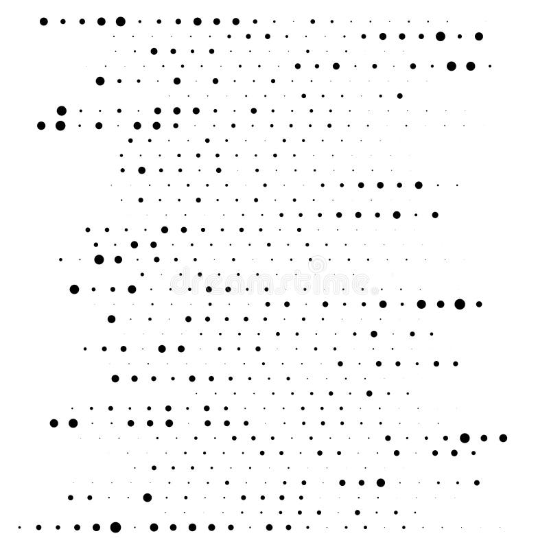 Random Dots, Circles. Stipple, Stippling Background Stock Vector ...